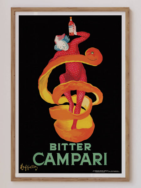 Cocktail Campari Print | Bar Cart Wall Art | Vintage Wall Art | EDGE ...