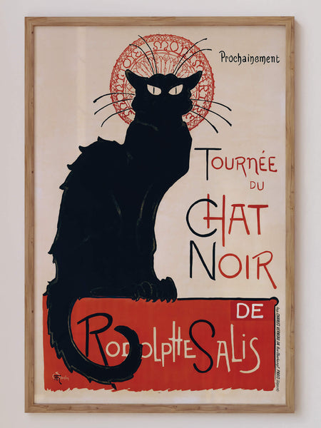 Tournée du Chat Noir Art Nouveau Print - Iconic Vintage Wall Art | 2 ...