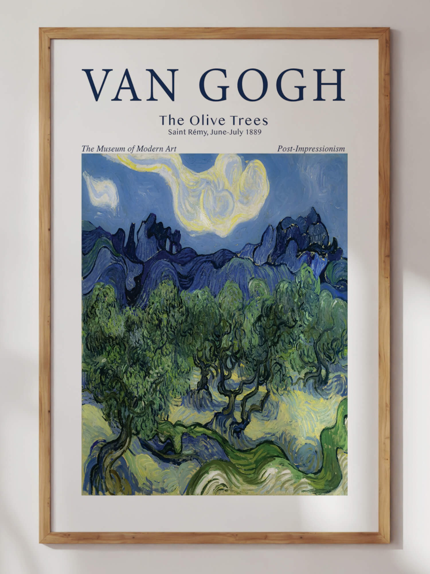 2X Vincent Van Gogh Bundle Exhibition Prints | Olive Trees & Landscape ...